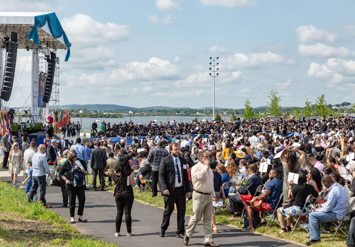 UMass Boston Hosts First Commencement on Newly Redesigned Lawn – Sasaki