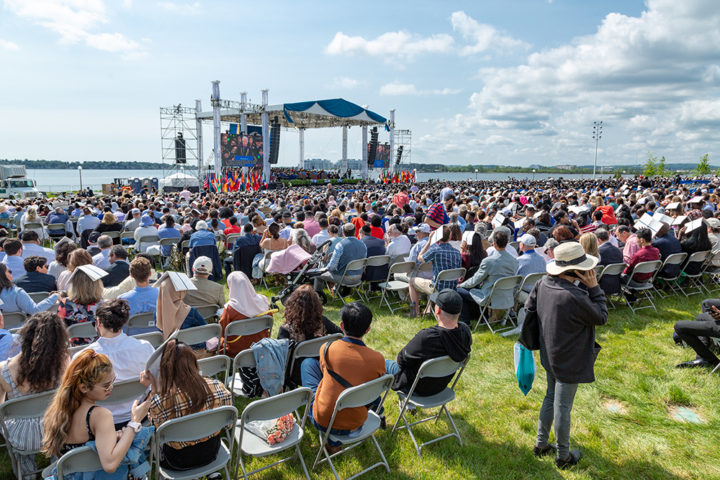 UMass Boston Hosts First Commencement on Newly Redesigned Lawn – Sasaki