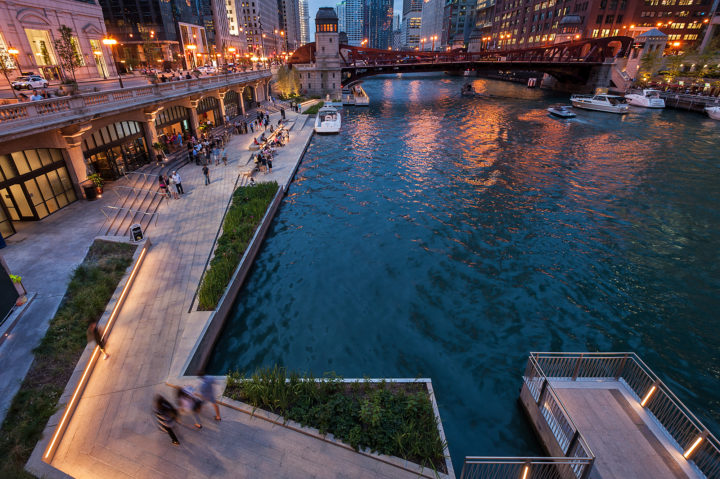 Chicago Riverwalk – Sasaki