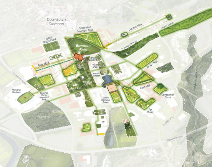 Clemson University Long-range Framework Plan – Sasaki