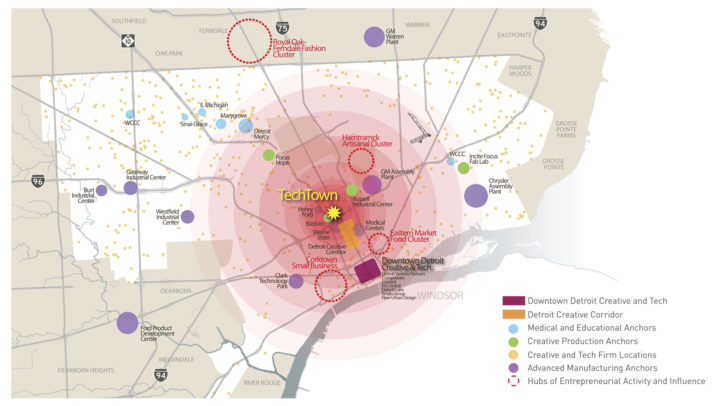 Midtown Detroit TechTown District – Sasaki