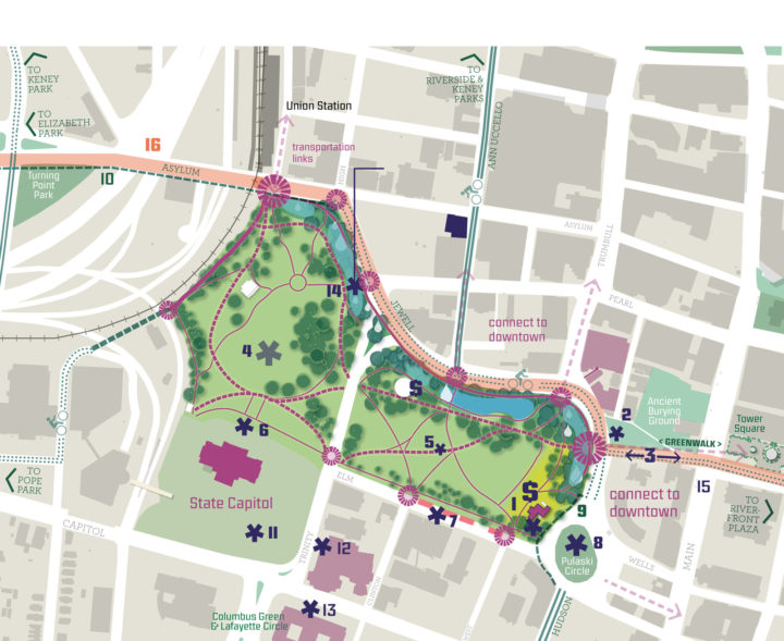 Hartford Capital City Parks Master Plan – Sasaki