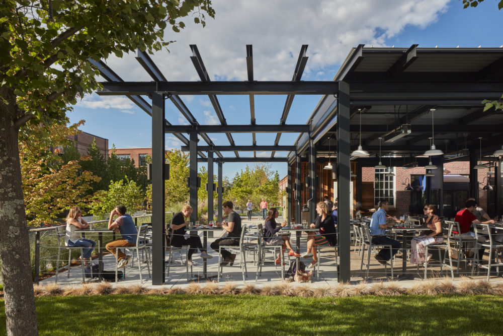 Line Outside Restaurant