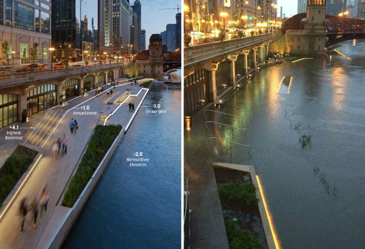 The Dynamism of the Chicago River – Sasaki
