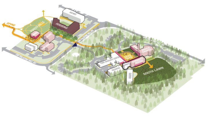 Lewis And Clark College Campus Map