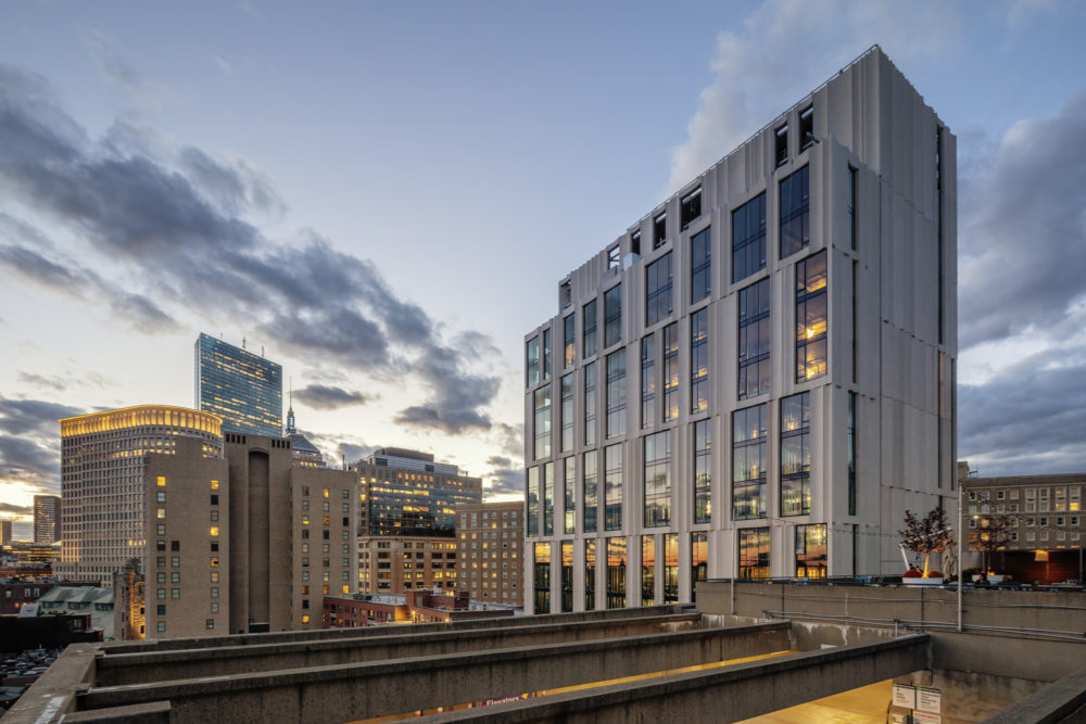 212 Stuart Street Facade Nears Completion – Sasaki