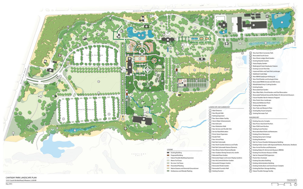Cantigny Park Garden and Landscape Improvements – Sasaki