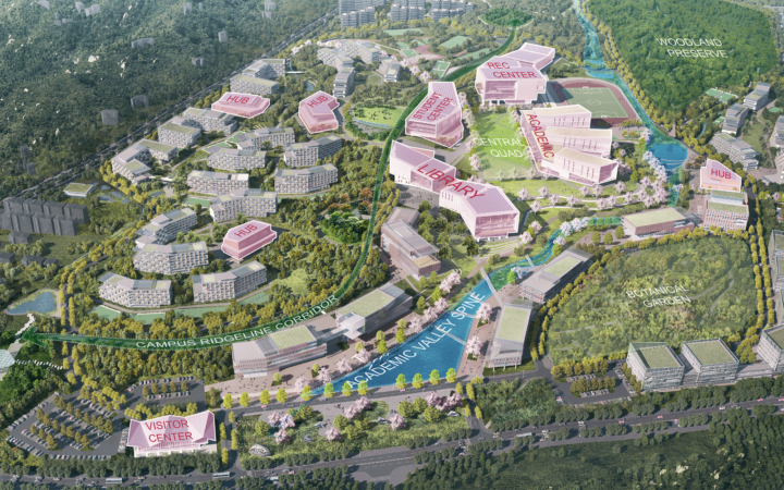 Xinyang University South Bay Campus Master Plan – Sasaki