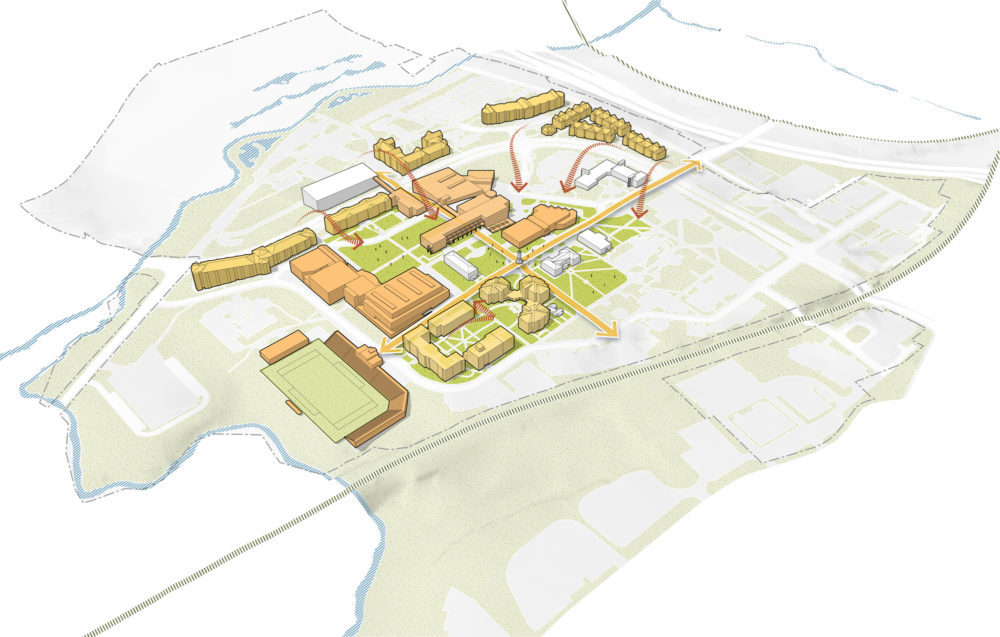 Winston Salem State University Campus Map - Map