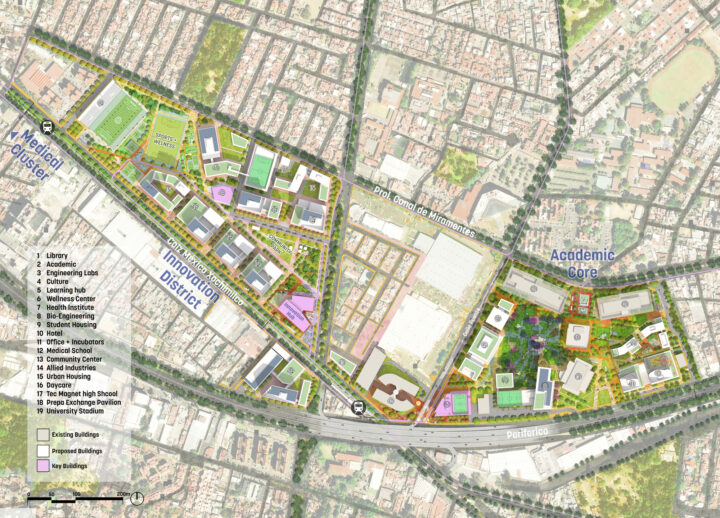 Tecnológico de Monterrey: Mexico City Campus Master Plan – Sasaki