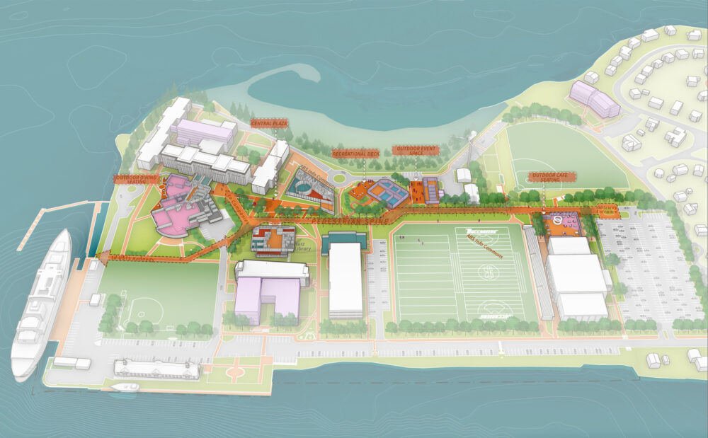 Mass Maritime Academy Decarbonization and Master Plan – Sasaki