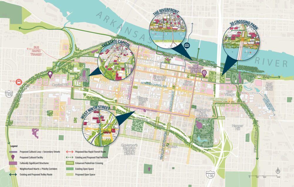City of Little Rock Downtown Master Plan – Sasaki