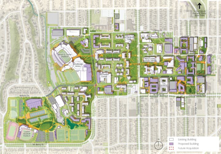 Texas Christian University Campus Plan – Sasaki